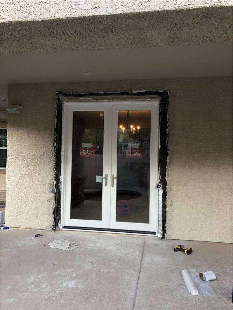 Replace a Window with New French Doors - Window Fits